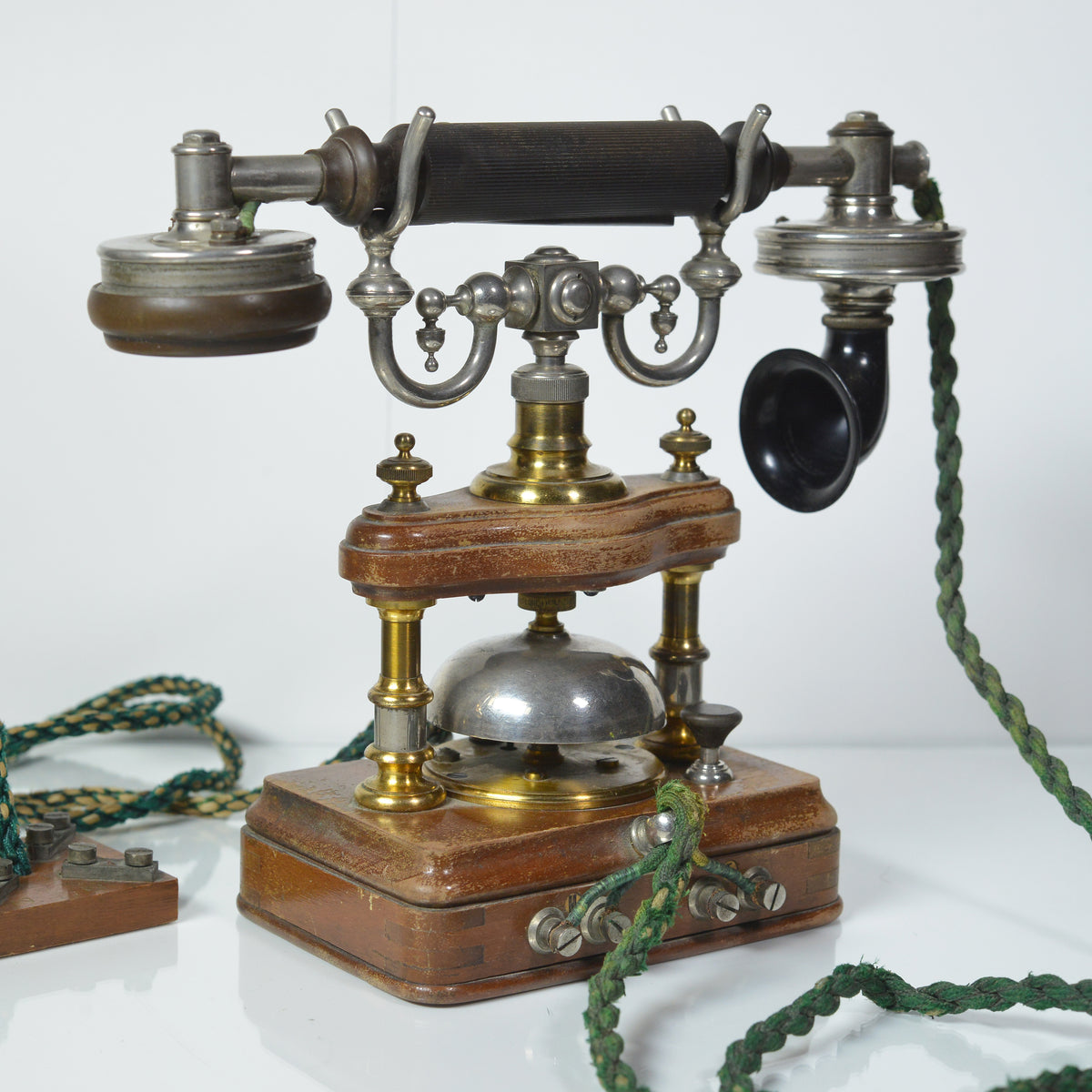 L. M. Ericsson BC 2000 Telephone Made in 1900 Designed as Old Times Bo ...